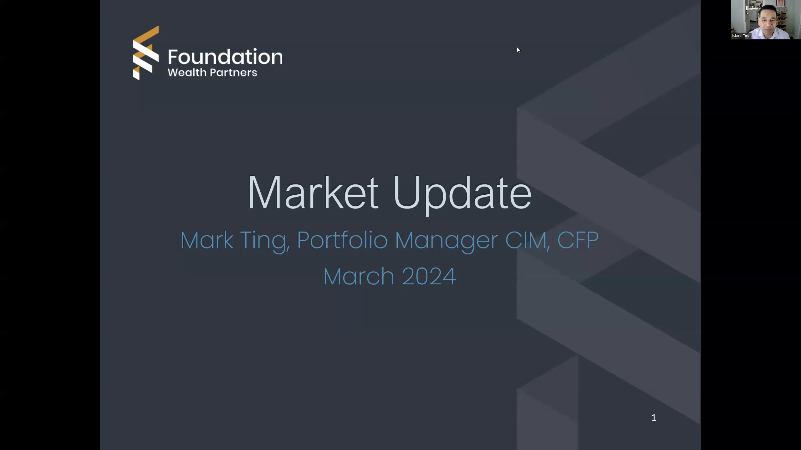 Mark Ting provides market updates and covers frequently asked questions