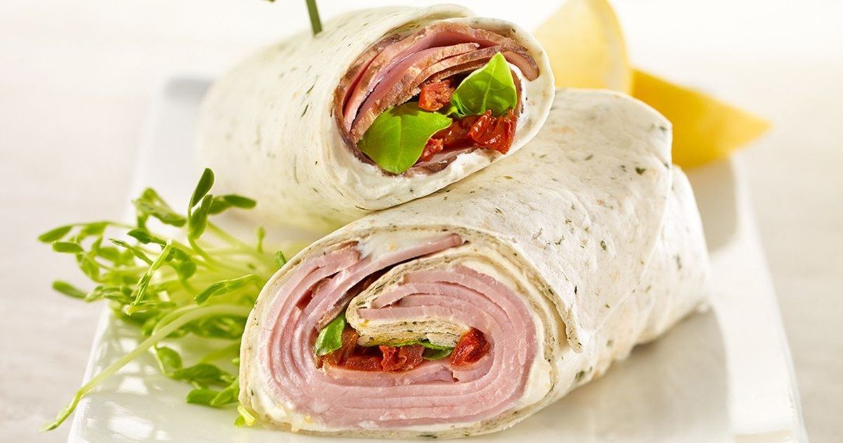 Ham and cream cheese wrap | Olymel