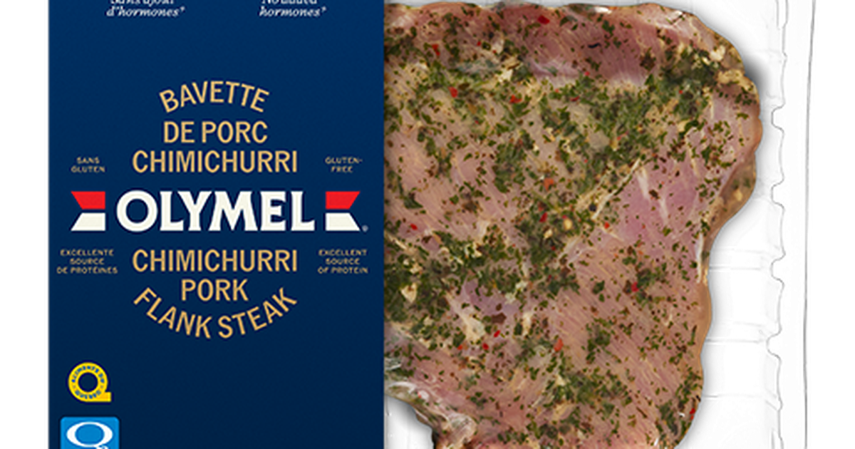 Chimichurri pork flank steak | Olymel