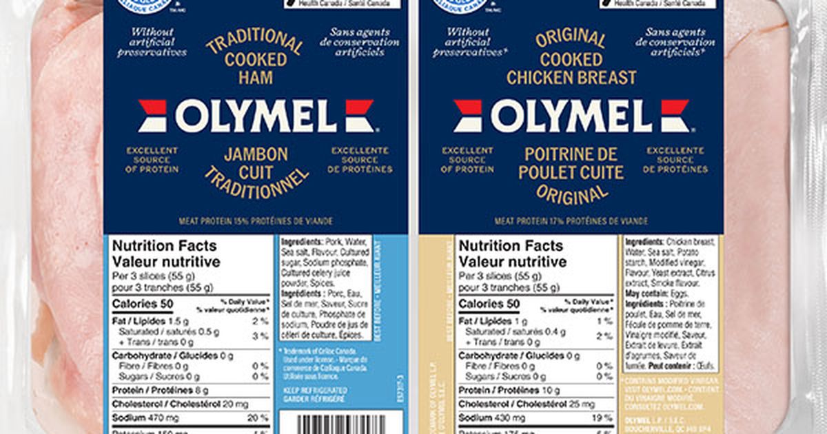 Jambon cuit traditionel & Poitrine de poulet cuite original duo-pack ...