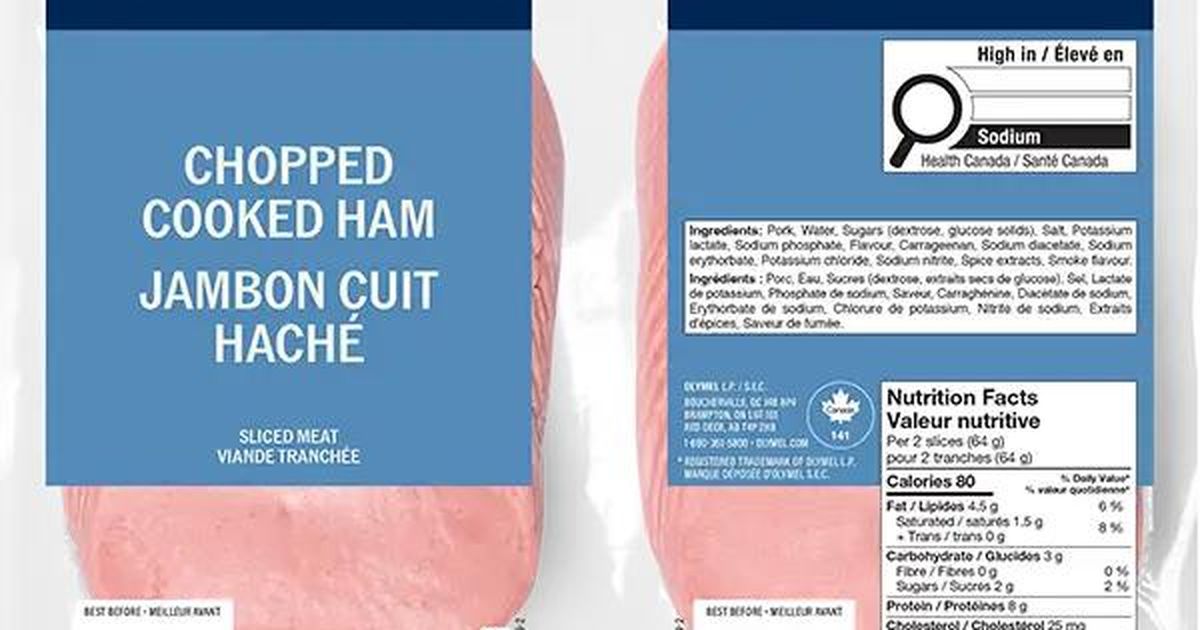 Chopped cooked ham | Olymel